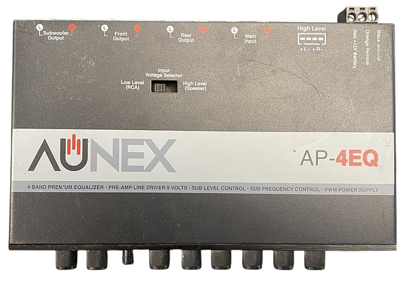 Aunex Equalizer AP4-EQ | Reverb