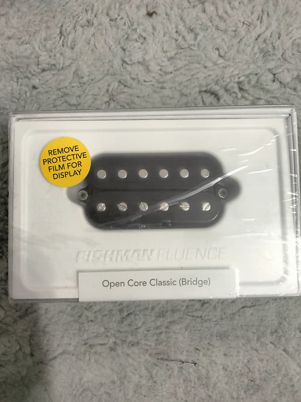Fishman Fluence Classic Open core Bridge 2023 - Black | Reverb