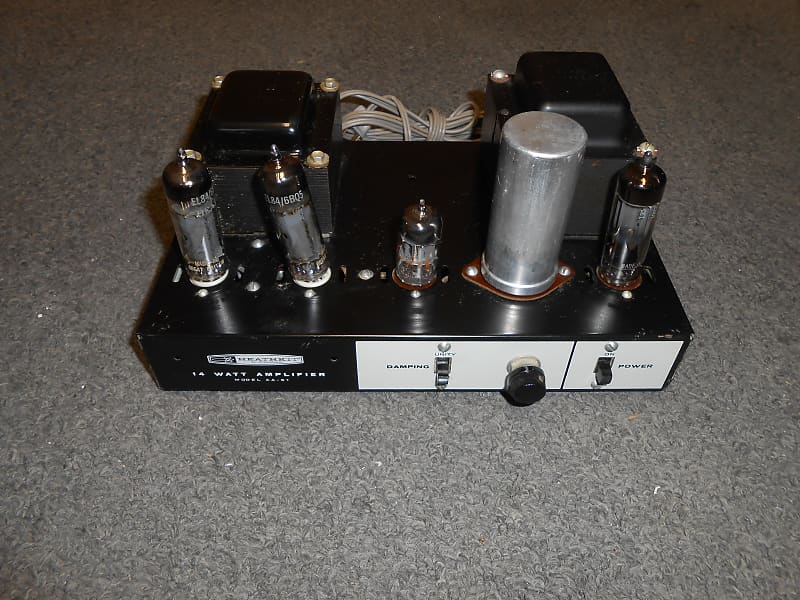 Heathkit 1961 Vintage 14 Watt Power Amp Model AA-61 | Reverb