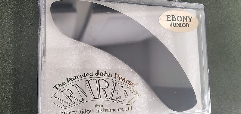 John Pearse Armrest Ebony Jr. | Reverb