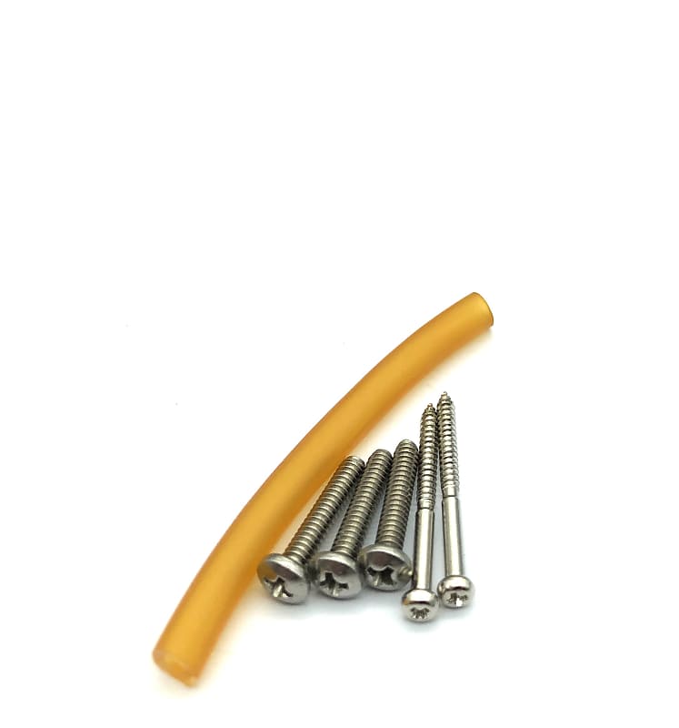 Allparts Telecaster Pickup Mounting Screws Set Nickel | Reverb