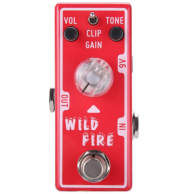 New Tone City Wild Fire Distortion Mini Guitar Effects Pedal | Reverb