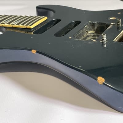 1987 Charvel Jackson Import Model 6 Cobalt Blue Guitar Body & | Reverb