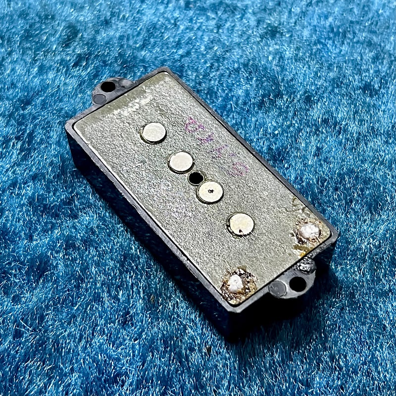 Fender Precision bass pickup 1967 - Grey bottom original | Reverb