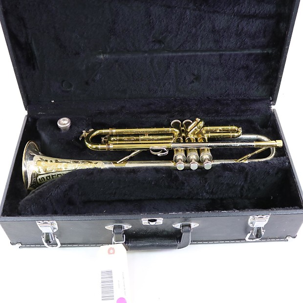 Reynolds Sterling Silver Bell Trumpet with Gold Inlay SN | Reverb