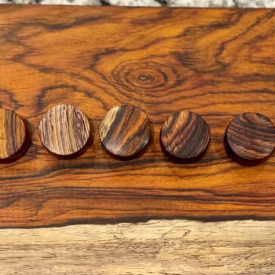 Cocobolo - Wood volume/tone knobs (Price per knob) | Reverb