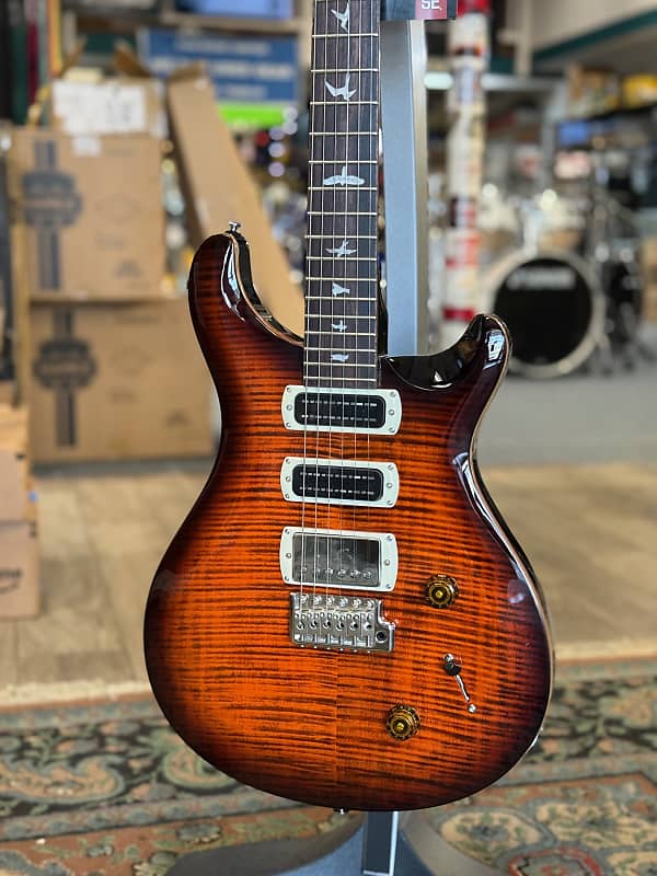 PRS SE Studio - Orange Tiger Smokeburst W/ Free Shipping #426 | Reverb