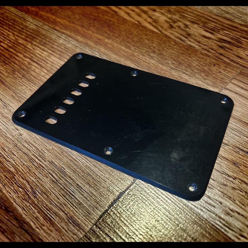 Fender Backplate - Black | Reverb