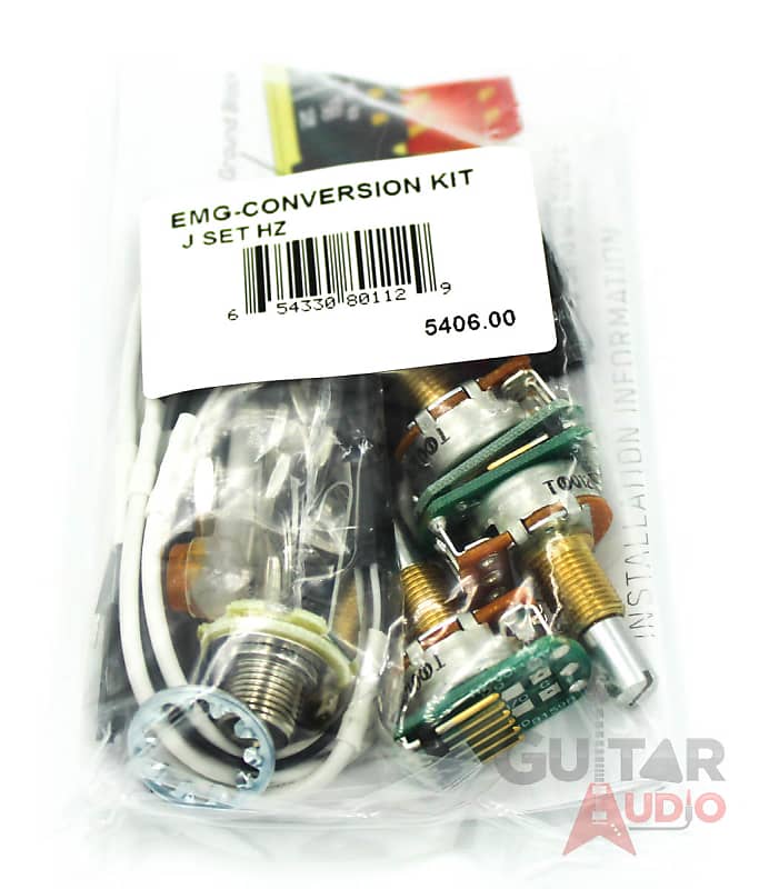 EMG Solderless Conversion Kit J-HZ Set(5406.00) | Reverb