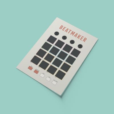 Beatmaker MPC Print - Music Producer Poster, MPC Poster, | Reverb UK