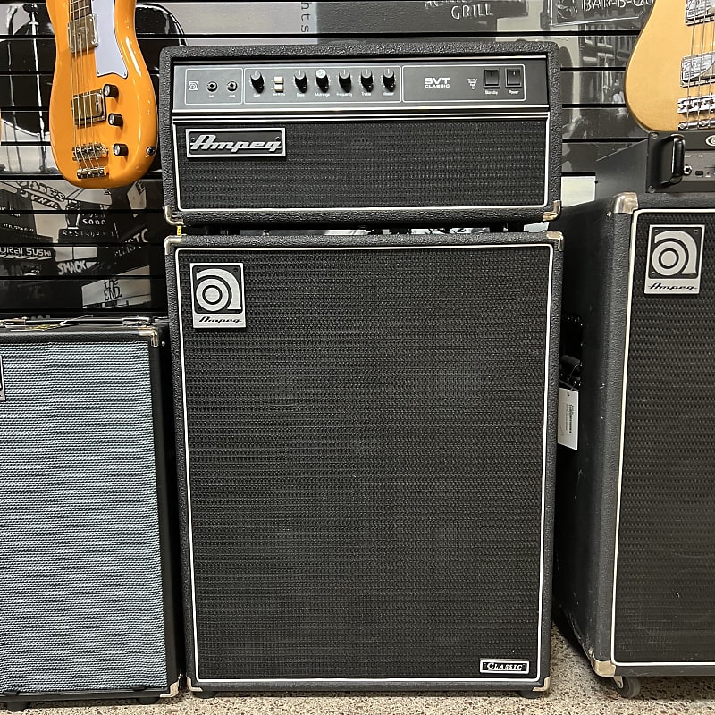 Ampeg SVT-CL Classic Series 300-Watt Tube Bass Amp Head + | Reverb