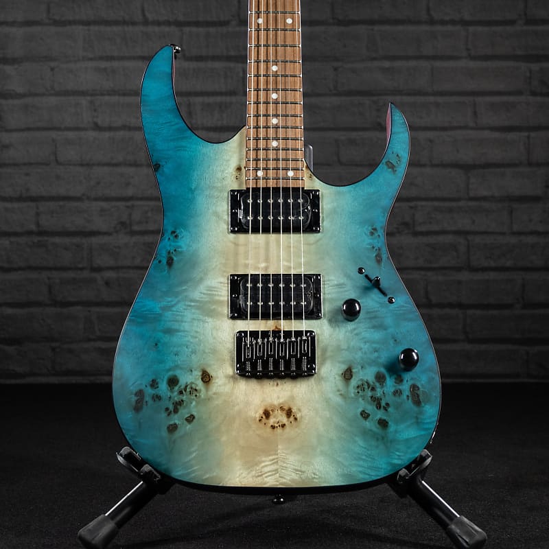 Ibanez RG421PB Electric Guitar (Caribbean Shoreline Flat) | Reverb