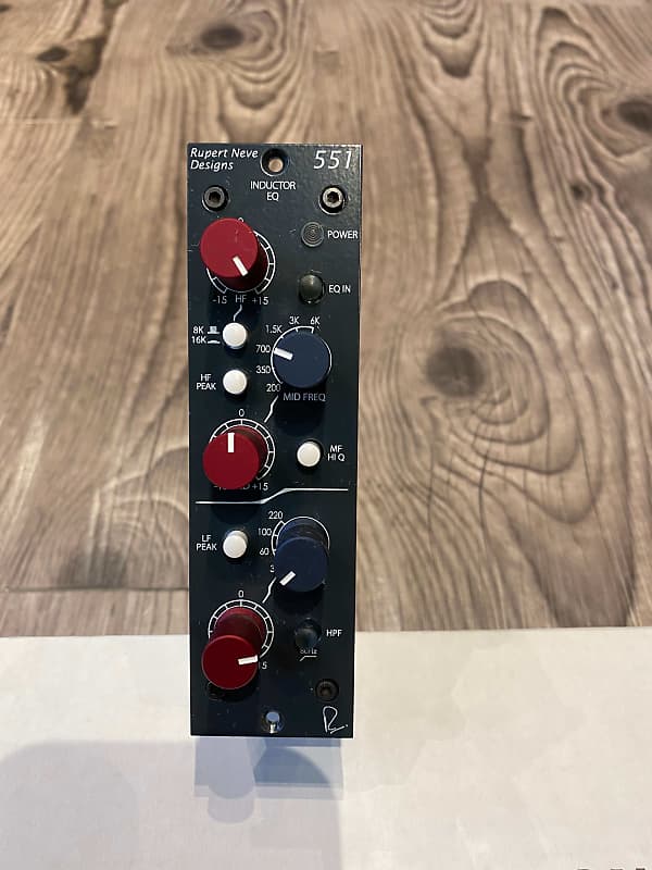 Rupert Neve Designs 551 Inductor EQ 500 series | Reverb
