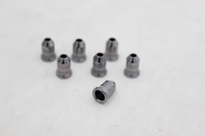 (7) Nickel String Through Guitar Ferrules 7mm | Reverb
