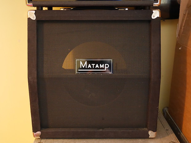 Matamp 112 Cab Speaker Cabinet 2017 Black Suede | Reverb