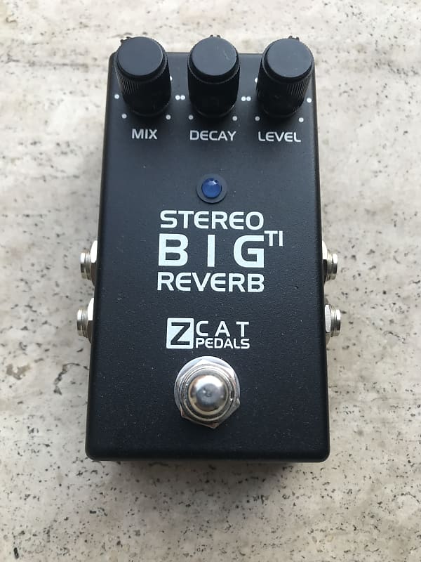 Z Cat Pedals Big Stereo Reverb 2019 - Black | Reverb