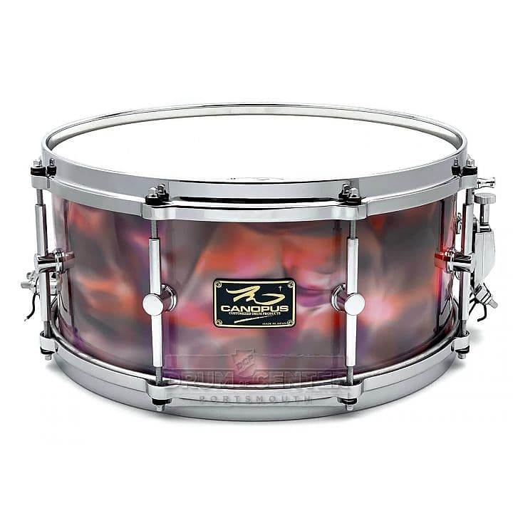 Canopus One of a Kind 10 Ply Maple Snare Drum 14x6.5 Creative | Reverb