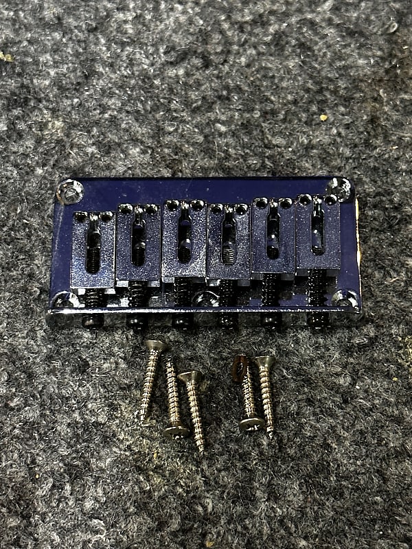 Carvin Hardtail Bridge 1980’s - Chrome | Reverb