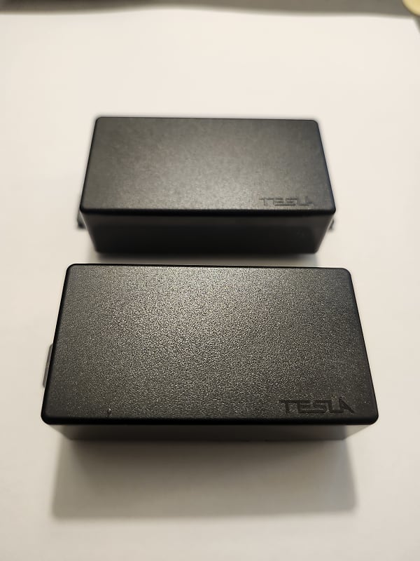 Tesla AH-5 Active Pickup Set w/EMG Solderless kit | Reverb