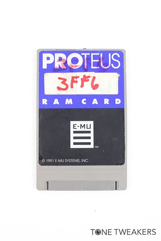 Emu Proteus MPS RAM Sound Card Cartridge expansion patch | Reverb
