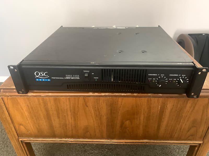 QSC Audio RMX 1450 Professional Power Amplifier 2-Channel | Reverb