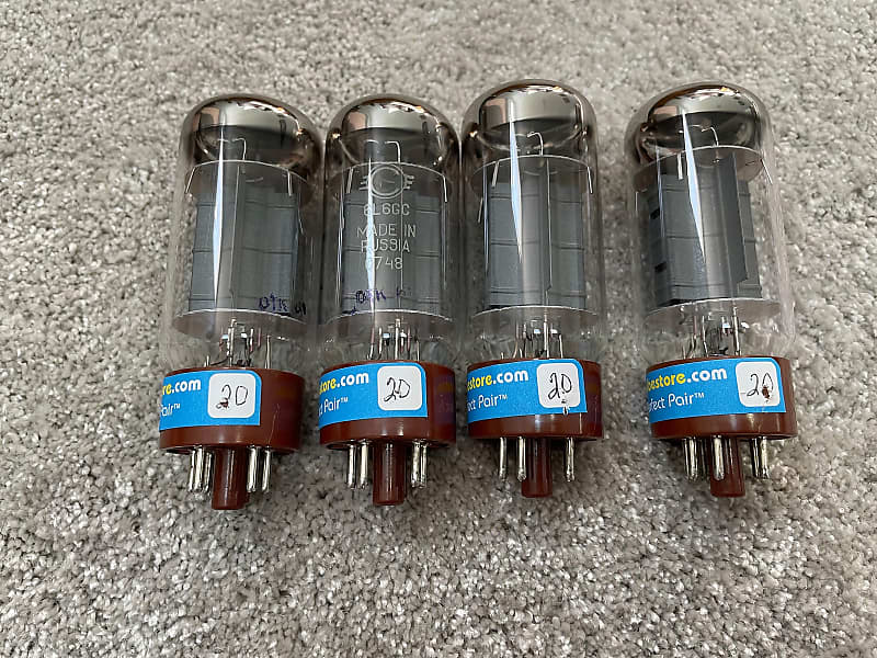 Svetlana SED Svetlana SED Winged C 6L6GC Russia Holy Grail | Reverb