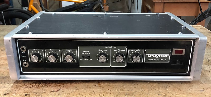 Vintage 1970s Traynor Group Two B head | Reverb