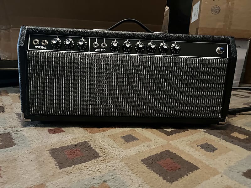 Deluxe Reverb Head AB763 Fender Clone hand-wired | Reverb