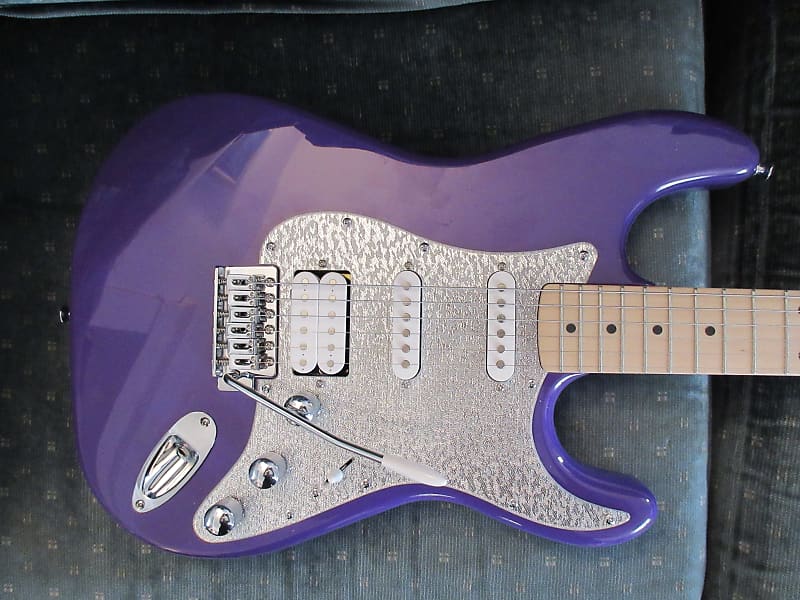 ~Cashified~ Kramer Strat-Style Purple Rock 'n' Roller | Reverb