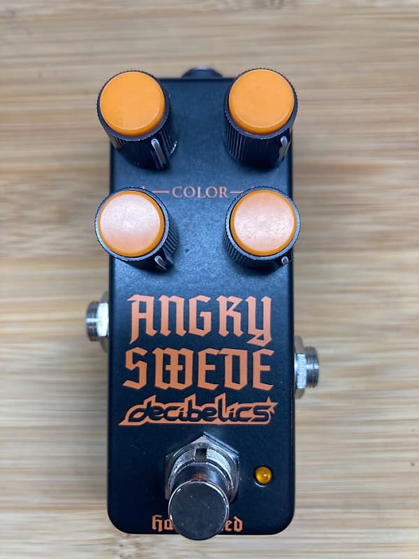 Decibelics Angry Swede V1 Mini Pedal HM-2 Heavy Metal Clone | Reverb