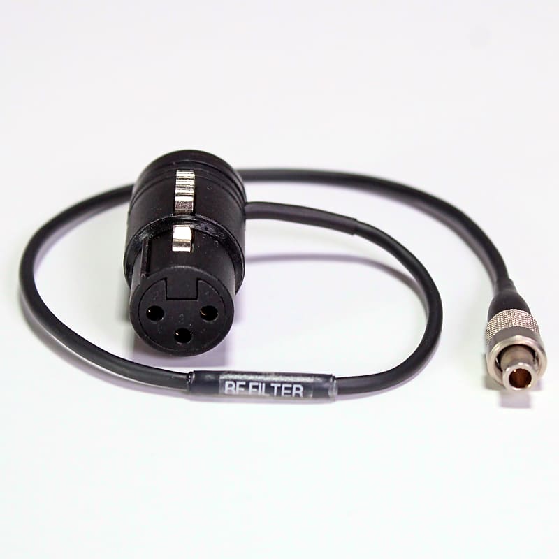 3 Pin Locking to Low Profile XLR w/RF Filter | Reverb