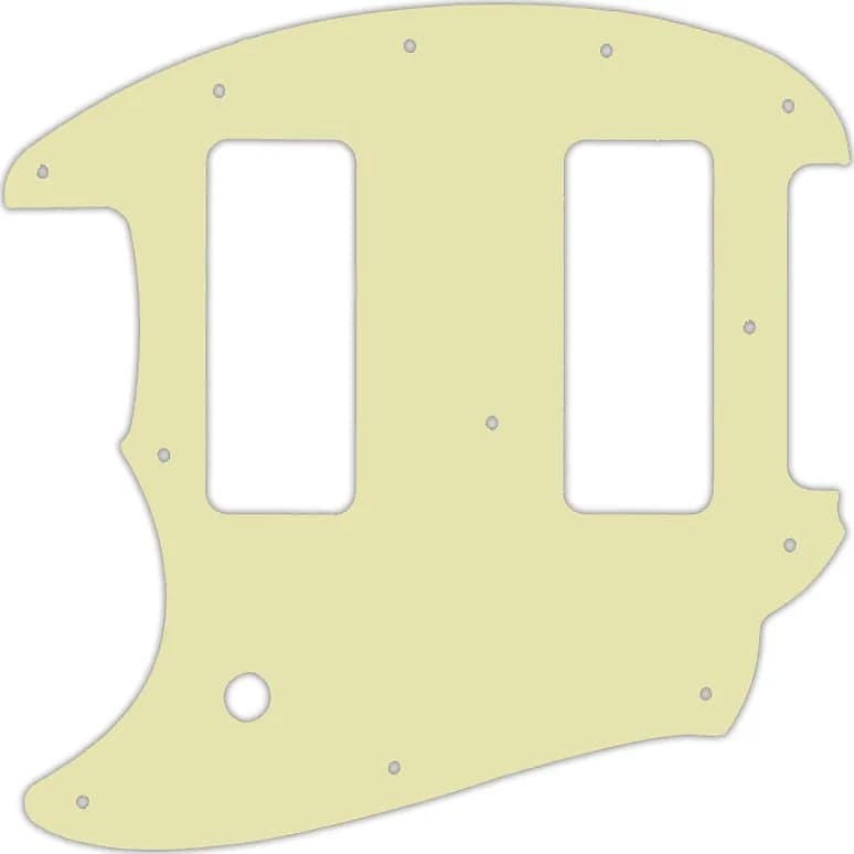 WD Custom Pickguard For Left Hand Fender OffSet Series | Reverb