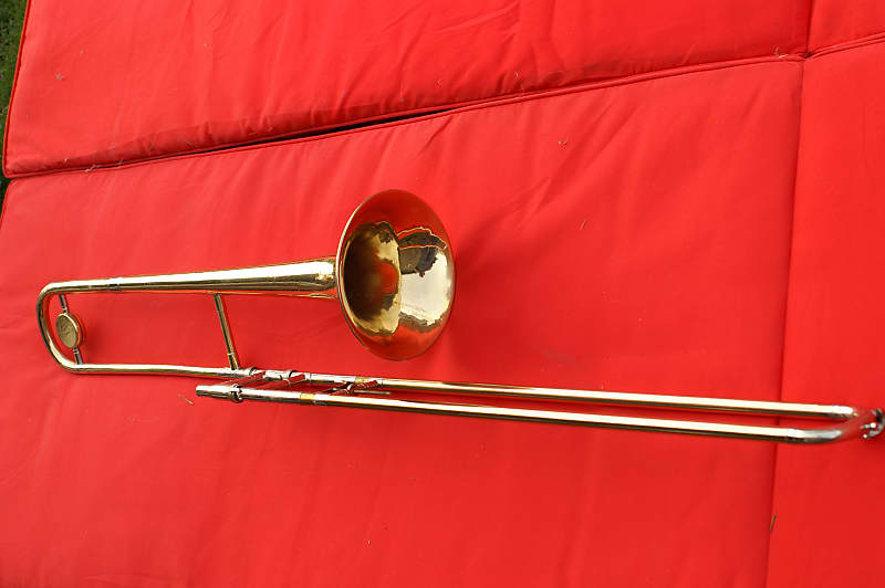Conn 40H "Ballroom" Tenor Trombone. Tuning in Slide. | Reverb