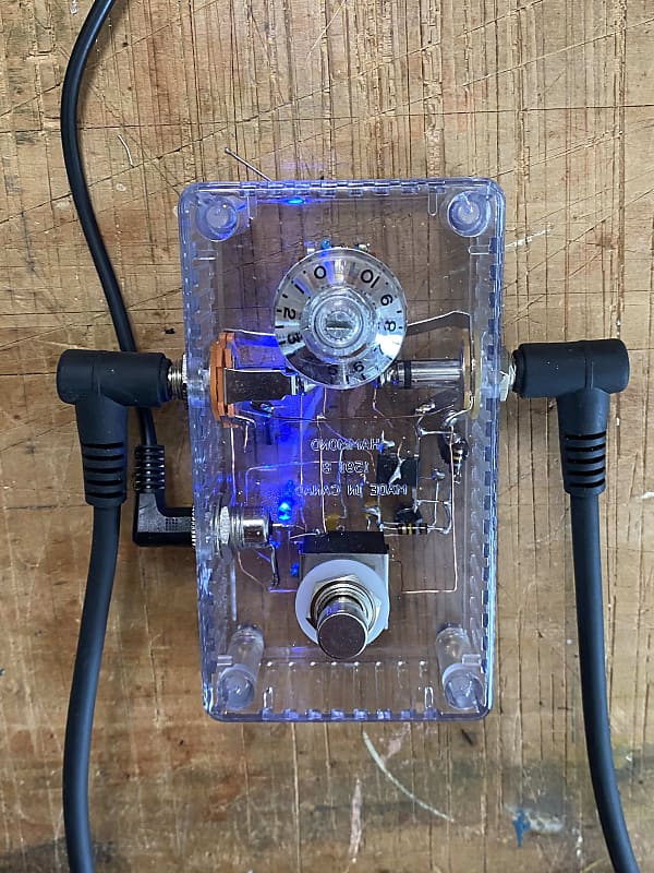 SquidWerks Extra Powerfull Transparent Overdrive 2024 - Clear | Reverb