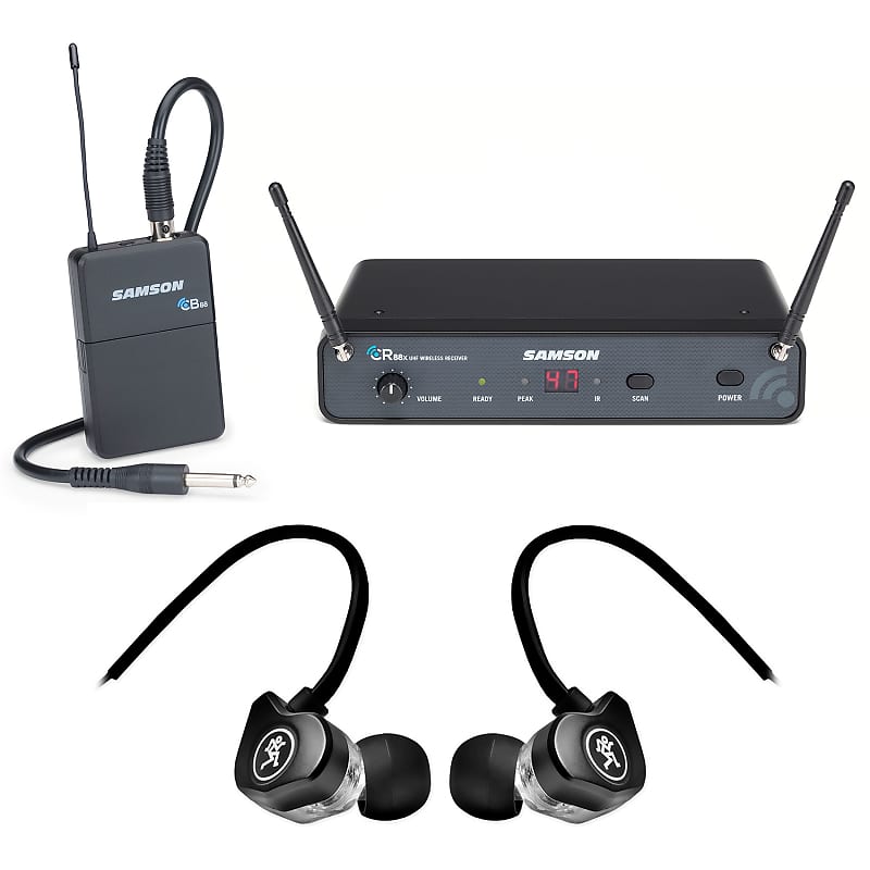 SAMSON Concert 88x 100-Ch. UHF Wireless Guitar System+Free | Reverb