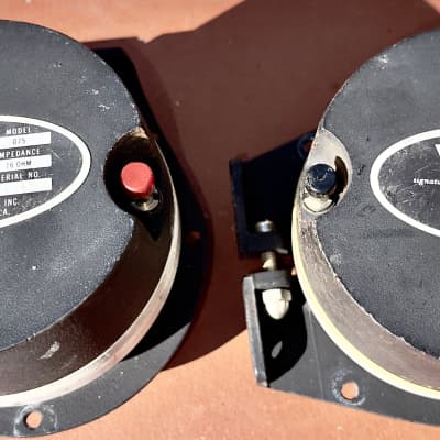 JBL 075 bullet tweeters, N2400 crossovers, and D131 woofers! | Reverb