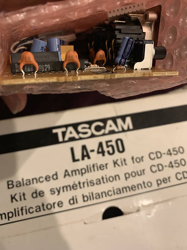 Tascam LA-450 Balanced Amplifier kit for CD-450 | Reverb