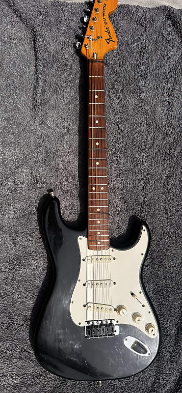Fender STRATOCASTER 1974 - BLACK | Reverb