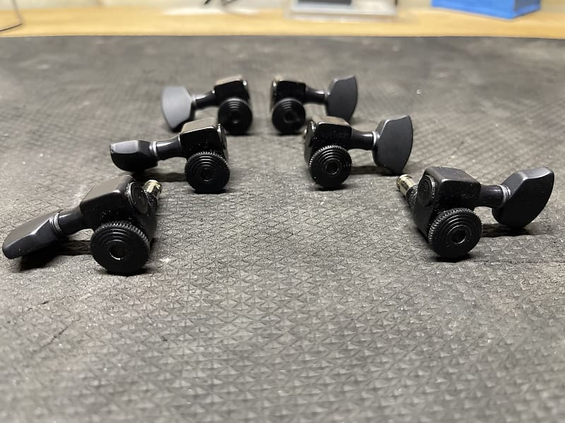 Sperzel Trim-Lok 3x3 Locking Tuning Keys Black | Reverb