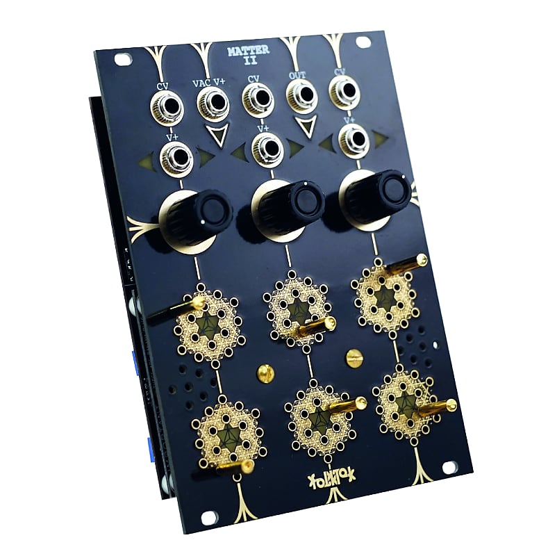 Folktek Modular Matter II Eurorack Drum Module (Gold) | Reverb