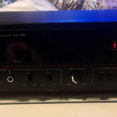 Sansui RA-990 Reverberation Amplifier early 80’s Black | Reverb