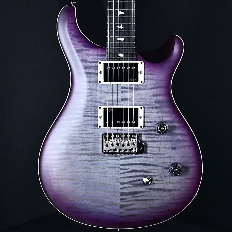 PRS CE 24 Special Run Satin Faded Gray Black Purple Burst | Reverb