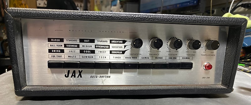 Jax Auto 230 Rhythm Vintage Rhythm Machine 1968 | Reverb