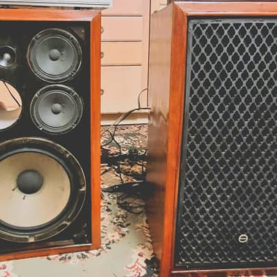 Sansui SP-200 vintage loudspeakers RESTORED RARE 3-WAY ORIG | Reverb