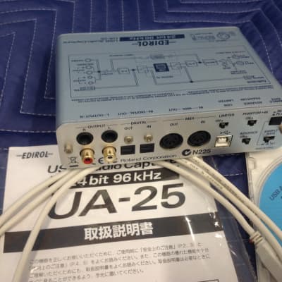 Roland EDIROL UA-25 USB Audio Interface 2009 Silver | Reverb