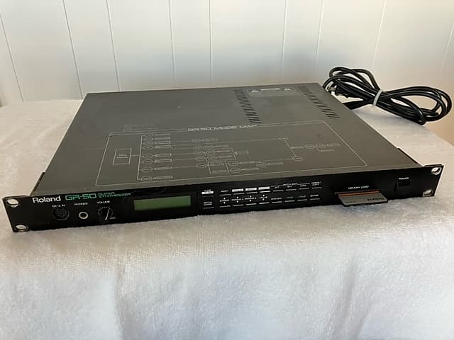Roland GR-50 Guitar Synth + ROM Card | Reverb