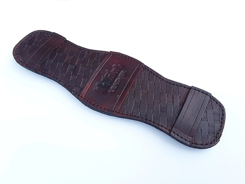 Padded Leather Shoulder Pad for Guitar Strap Guitar Bass | Reverb