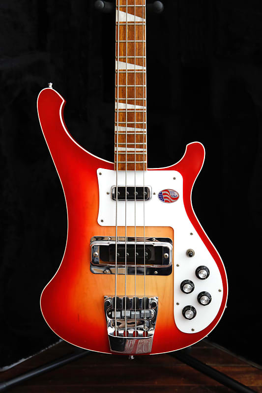 Rickenbacker 4003 Fireglo Solidbody Electric Bass Guitar | Reverb UK