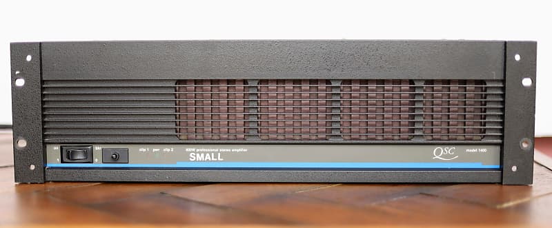 QSC model 1400 power amplifier | Reverb