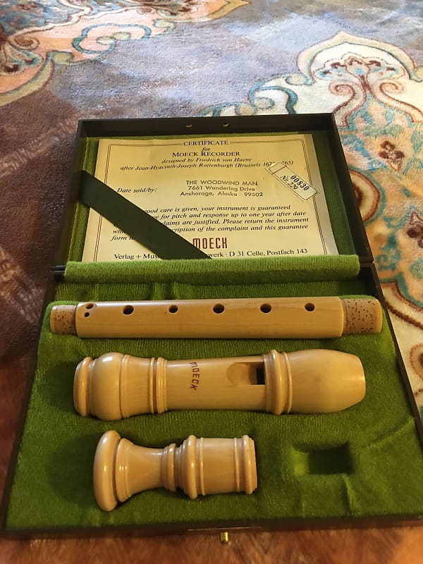 Moeck Rottenburgh C Soprano A 440 - Maple. Mint! | Reverb